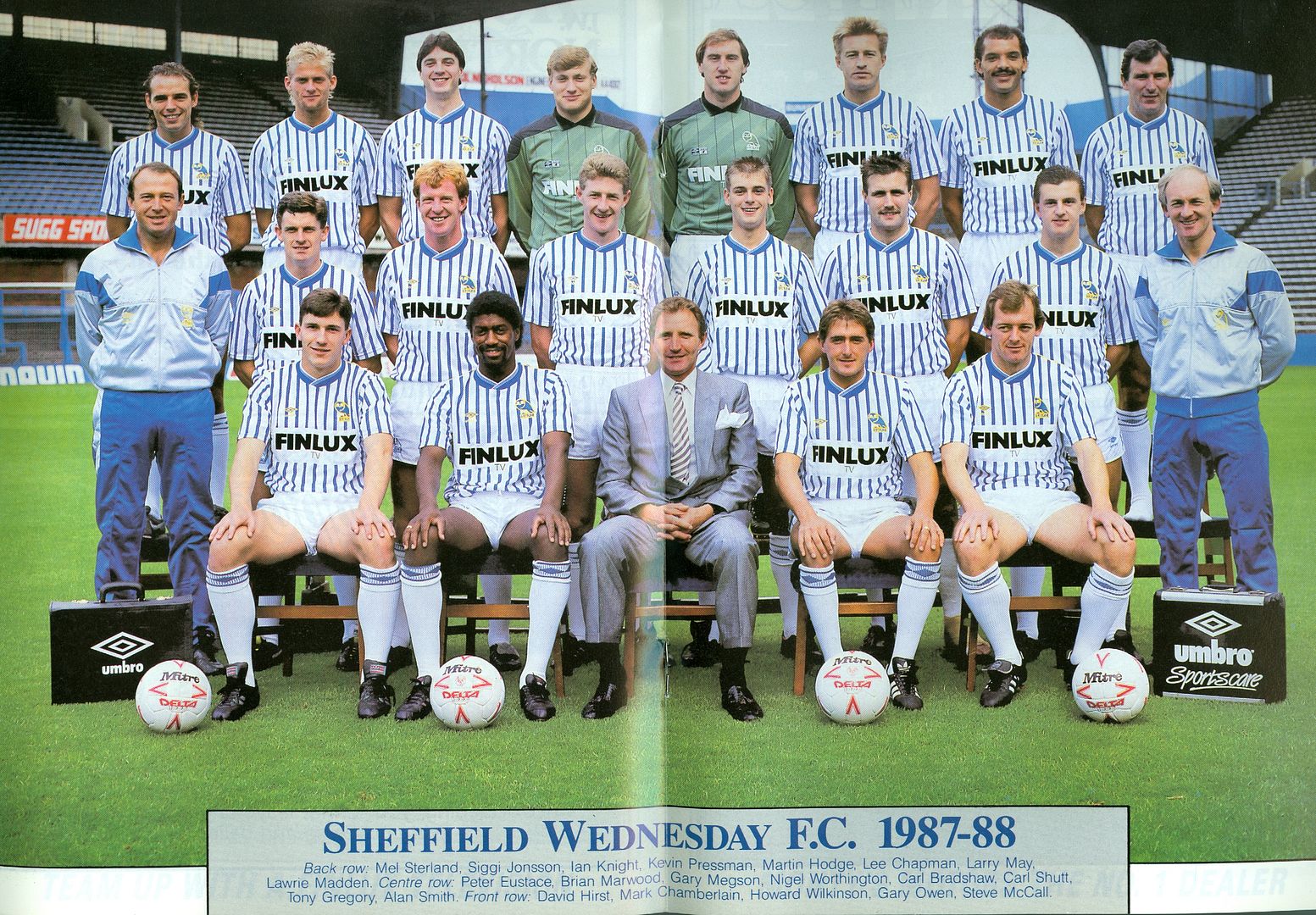 Happy 70th Birthday Howard Wilkinson - Sheffield Wednesday Matchday ...