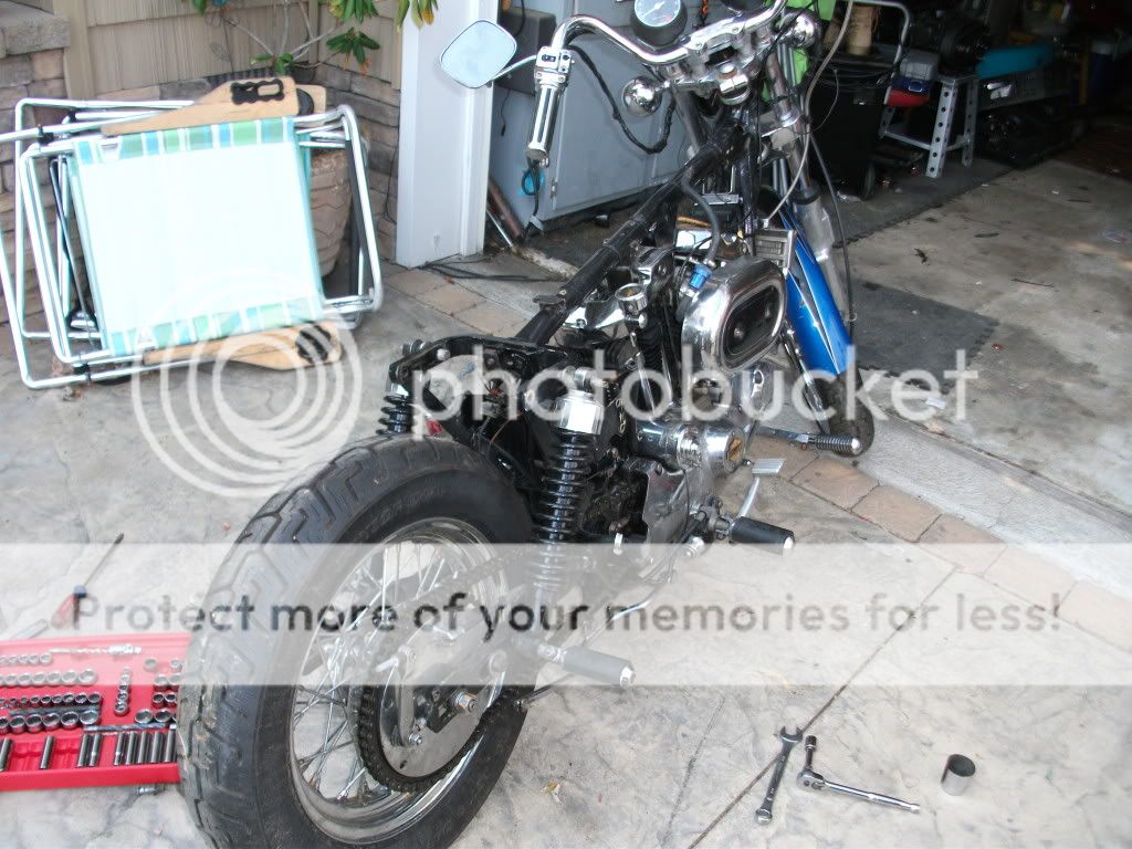 ironhead chopper project on its way - The Sportster and Buell ...